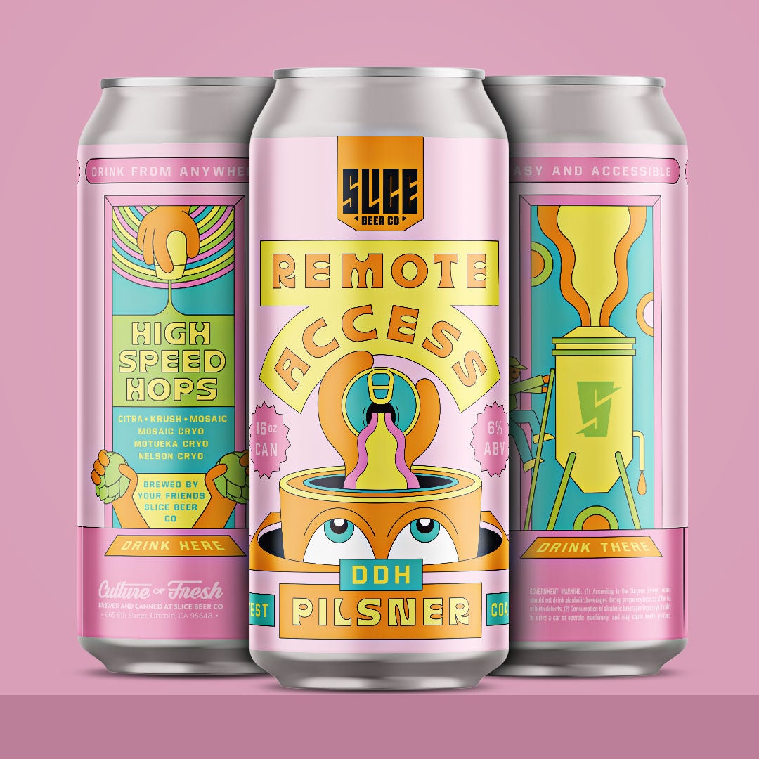 Remote Access (4 Pack) | SLICE BEER CO. ORDERING